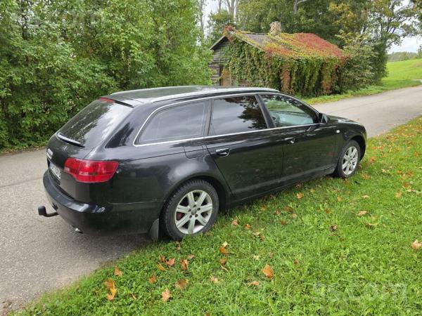 Черный Ауди А6 2008 в Алуксне, объемом двигателя 2.00 л и пробегом 376 тыс. км за 2400 €, фото 5 на AUTOMOTO.COM.LV