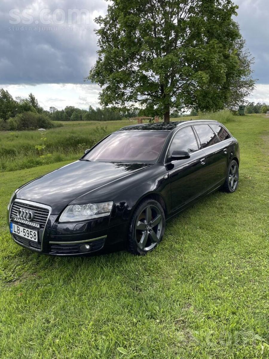 Melns Audi A6 2008 Daugavpils, ar dzinēja tilpumu 3.00 L un nobraukumu 374 tūkst. km par 4990 €, foto 1 vietnē AUTOMOTO.COM.LV