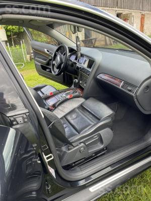Melns Audi A6 2008 Daugavpils, ar dzinēja tilpumu 3.00 L un nobraukumu 374 tūkst. km par 4990 €, foto 7 vietnē AUTOMOTO.COM.LV
