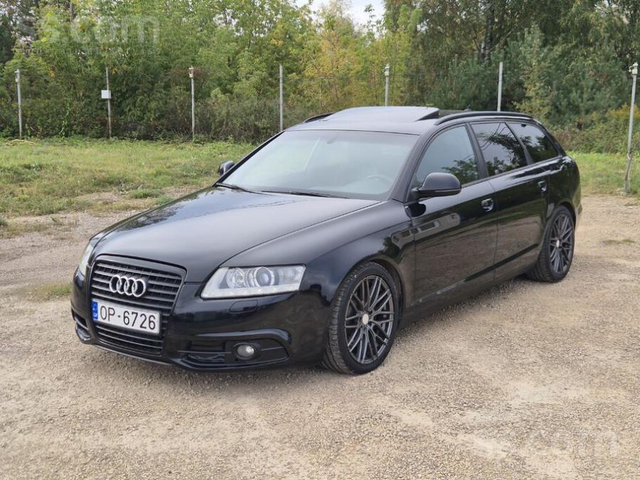 Melns Audi A6 2008 Rīga, ar dzinēja tilpumu 3.00 L un nobraukumu 267 tūkst. km par 6250 €, foto 1 vietnē AUTOMOTO.COM.LV