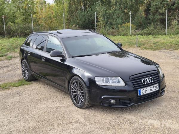 Black Audi A6 2008 in Riga, with an engine capacity of 3.00 L and mileage of 267 thousand km for 6250 €, photo 3 on AUTOMOTO.COM.LV