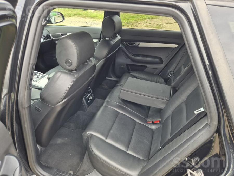 Melns Audi A6 2008 Rīga, ar dzinēja tilpumu 3.00 L un nobraukumu 267 tūkst. km par 6250 €, foto 8 vietnē AUTOMOTO.COM.LV
