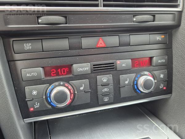 Black Audi A6 2008 in Riga, with an engine capacity of 3.00 L and mileage of 267 thousand km for 6250 €, photo 11 on AUTOMOTO.COM.LV