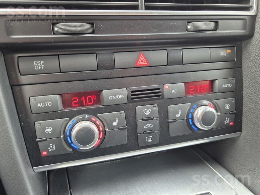 Melns Audi A6 2008 Rīga, ar dzinēja tilpumu 3.00 L un nobraukumu 267 tūkst. km par 6250 €, foto 11 vietnē AUTOMOTO.COM.LV