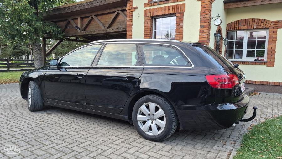 Black Audi A6 2008 in Klaipeda, with an engine capacity of 2.70 L and mileage of 0 thousand km for 2949 €, photo 9 on AUTOMOTO.COM.LV