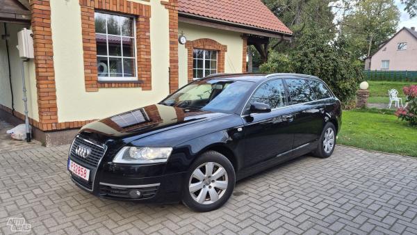 Melns Audi A6 2008 Klaipėda, ar dzinēja tilpumu 2.70 L un nobraukumu 0 tūkst. km par 2949 €, foto 10 vietnē AUTOMOTO.COM.LV