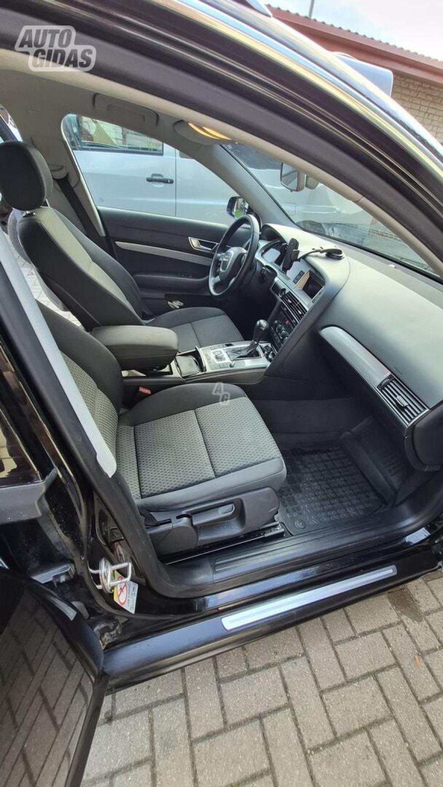 Black Audi A6 2008 in Klaipeda, with an engine capacity of 2.70 L and mileage of 0 thousand km for 2949 €, photo 15 on AUTOMOTO.COM.LV