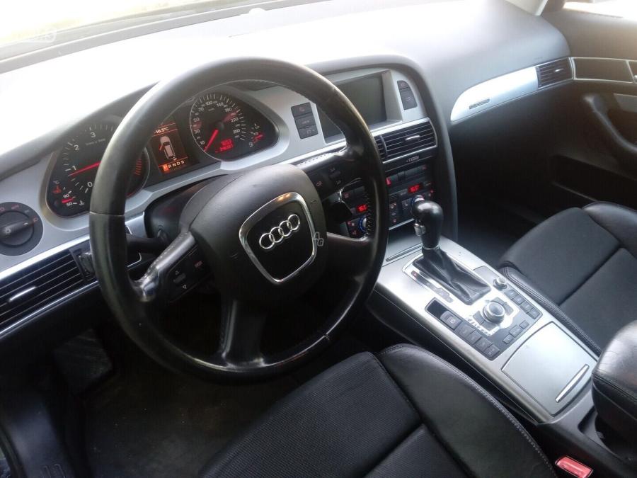 Melns Audi A6 2008 Šauļi, ar dzinēja tilpumu 3.00 L un nobraukumu 340 tūkst. km par 1780 €, foto 15 vietnē AUTOMOTO.COM.LV