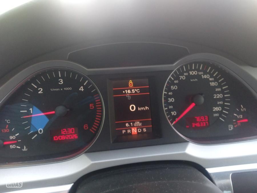 Melns Audi A6 2008 Šauļi, ar dzinēja tilpumu 3.00 L un nobraukumu 340 tūkst. km par 1780 €, foto 19 vietnē AUTOMOTO.COM.LV