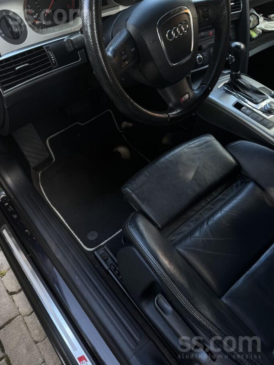Melns Audi A6 2008 Rīga, ar dzinēja tilpumu 3.00 L un nobraukumu 326 tūkst. km par 6350 €, foto 8 vietnē AUTOMOTO.COM.LV