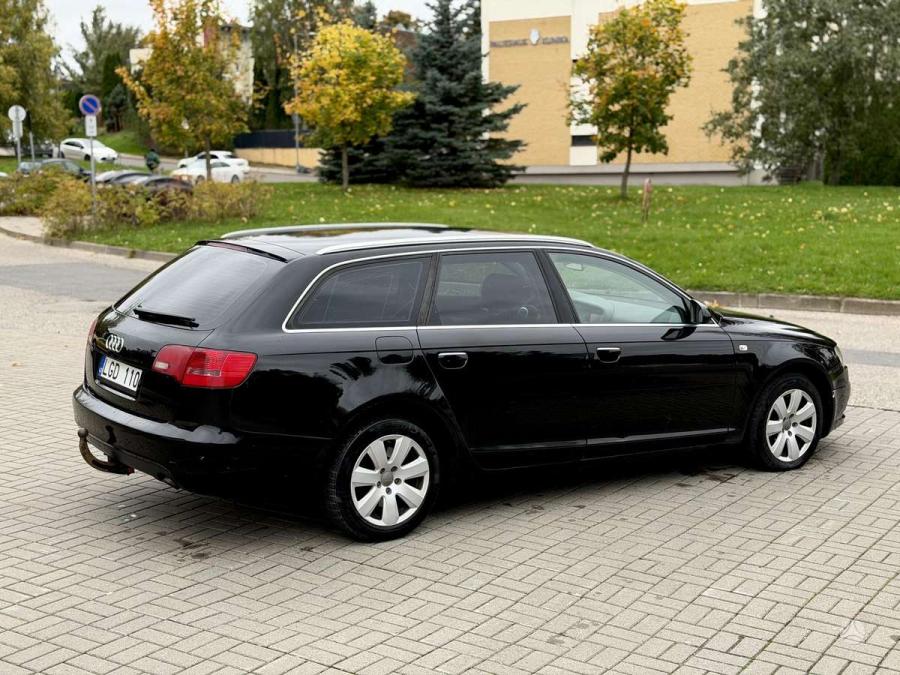 Melns Audi A6 2008 Viļņa, ar dzinēja tilpumu 2.00 L un nobraukumu 289 tūkst. km par 2450 €, foto 4 vietnē AUTOMOTO.COM.LV
