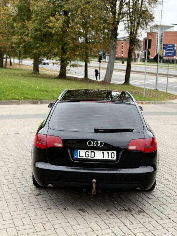 Black Audi A6 2008 in Vilnius, with an engine capacity of 2.00 L and mileage of 289 thousand km for 2450 €, photo 5 on AUTOMOTO.COM.LV
