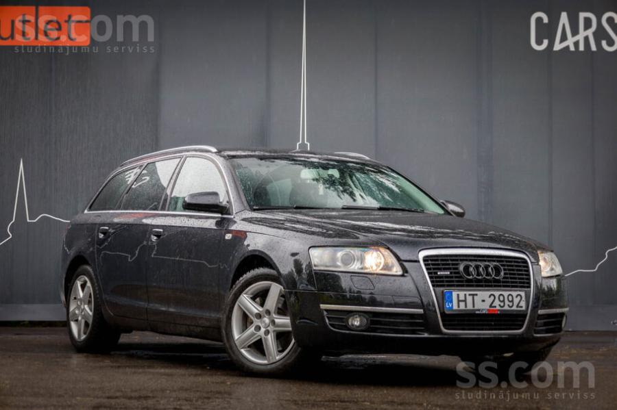 Melns Audi A6 2008 Rīga, ar dzinēja tilpumu 2.70 L un nobraukumu 330 tūkst. km par 2490 €, foto 4 vietnē AUTOMOTO.COM.LV