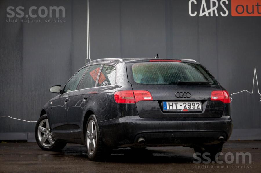 Melns Audi A6 2008 Rīga, ar dzinēja tilpumu 2.70 L un nobraukumu 330 tūkst. km par 2490 €, foto 5 vietnē AUTOMOTO.COM.LV