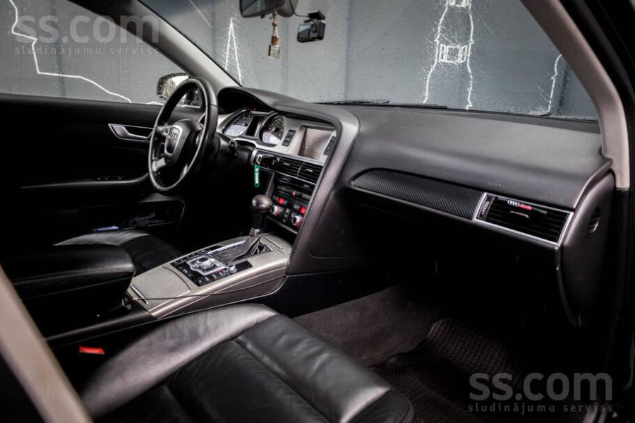 Melns Audi A6 2008 Rīga, ar dzinēja tilpumu 2.70 L un nobraukumu 330 tūkst. km par 2490 €, foto 10 vietnē AUTOMOTO.COM.LV