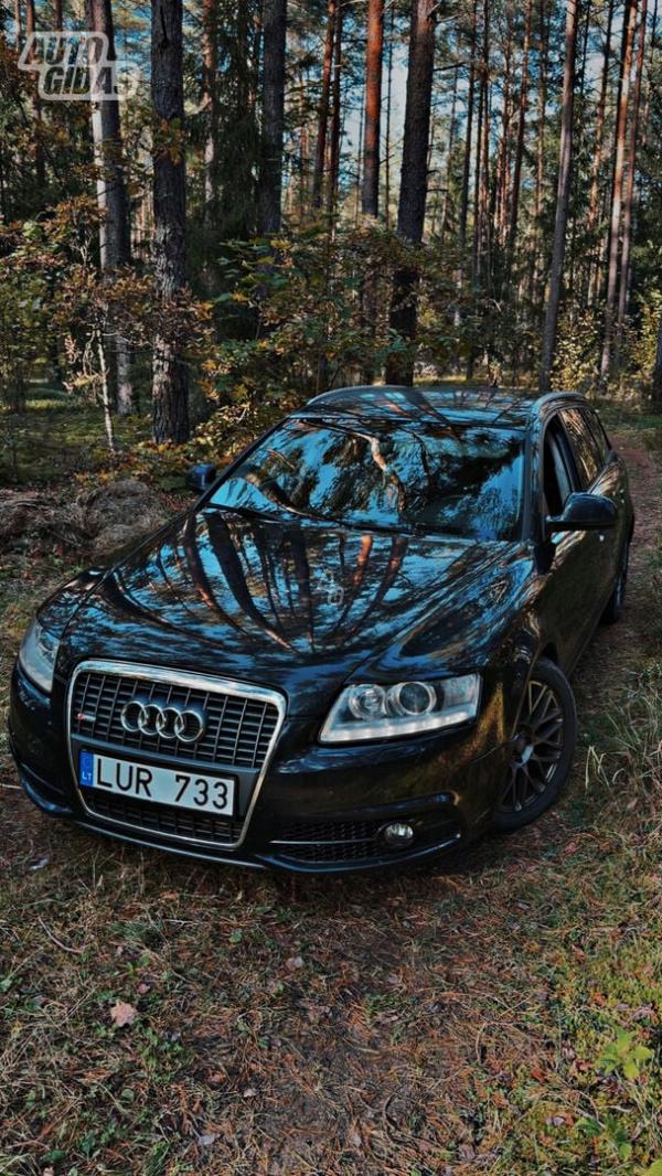 Melns Audi A6 2008 Viļņa, ar dzinēja tilpumu 2.70 L un nobraukumu 320 tūkst. km par 3500 €, foto 1 vietnē AUTOMOTO.COM.LV
