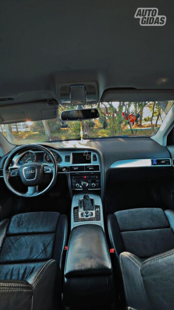 Melns Audi A6 2008 Viļņa, ar dzinēja tilpumu 2.70 L un nobraukumu 320 tūkst. km par 3500 €, foto 10 vietnē AUTOMOTO.COM.LV