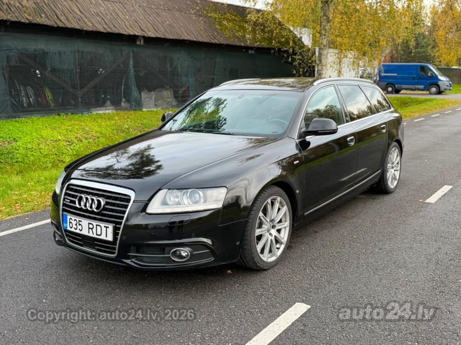 Melns Audi A6 2008 Valga, ar dzinēja tilpumu 3.00 L un nobraukumu 395 tūkst. km par 6000 €, foto 1 vietnē AUTOMOTO.COM.LV