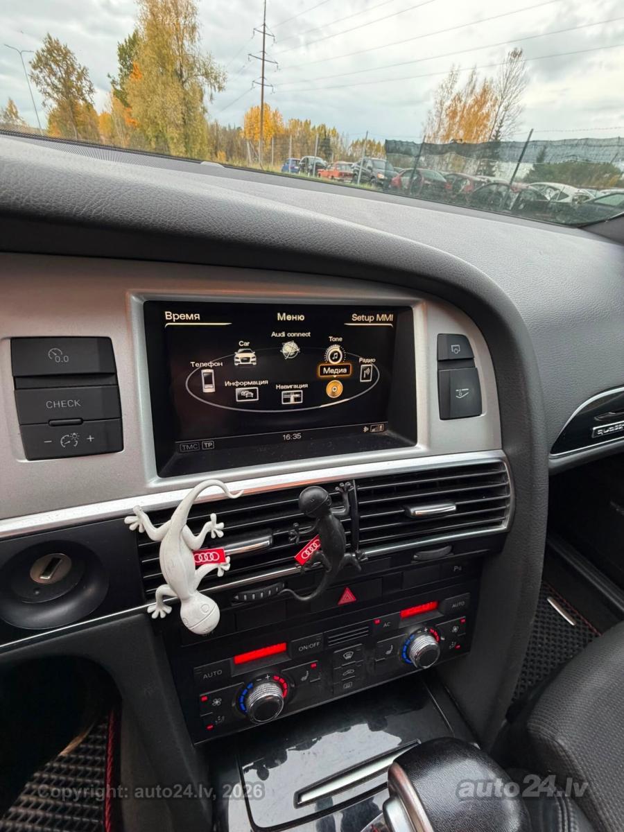 Melns Audi A6 2008 Valga, ar dzinēja tilpumu 3.00 L un nobraukumu 395 tūkst. km par 6000 €, foto 12 vietnē AUTOMOTO.COM.LV