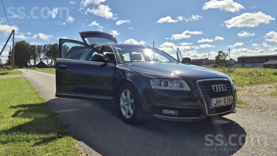 Melns Audi A6 2008 Valmiera, ar dzinēja tilpumu 2.00 L un nobraukumu 415 tūkst. km par 3900 €, foto 3 vietnē AUTOMOTO.COM.LV