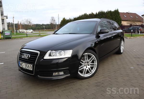 Melns Audi A6 2009 Rīga, ar dzinēja tilpumu 3.00 L un nobraukumu 332 tūkst. km par 6690 €, foto 3 vietnē AUTOMOTO.COM.LV