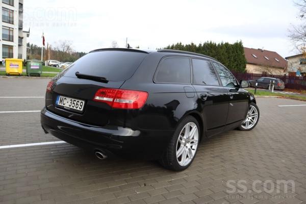 Melns Audi A6 2009 Rīga, ar dzinēja tilpumu 3.00 L un nobraukumu 332 tūkst. km par 6690 €, foto 4 vietnē AUTOMOTO.COM.LV