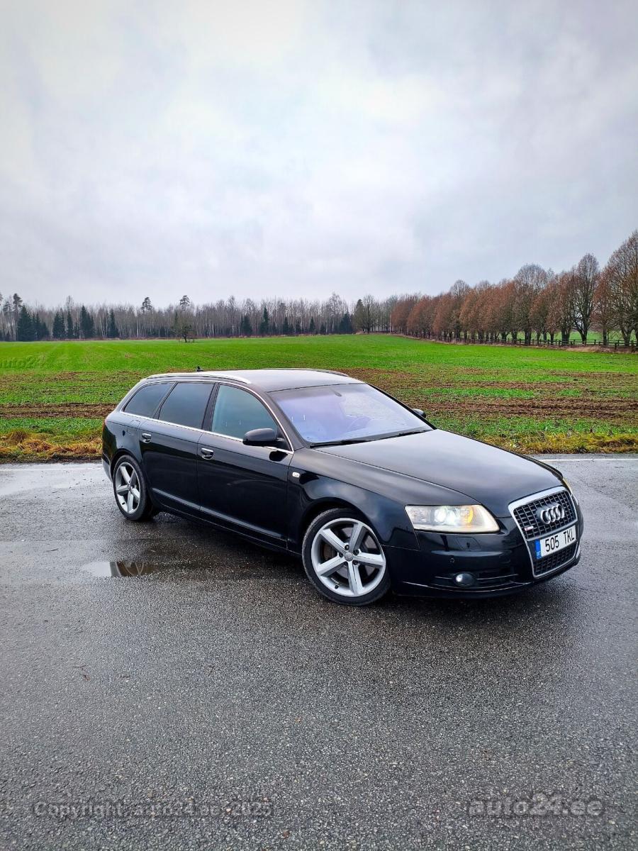 Black Audi A6 2009 in Tallinn, with an engine capacity of 3.00 L and mileage of 383 thousand km for 5499 €, photo 1 on AUTOMOTO.COM.LV