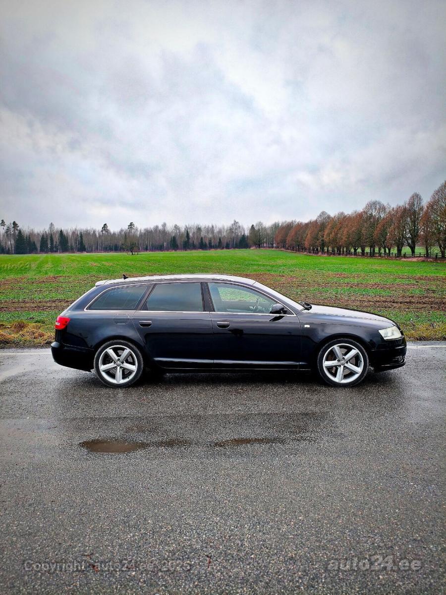 Black Audi A6 2009 in Tallinn, with an engine capacity of 3.00 L and mileage of 383 thousand km for 5499 €, photo 2 on AUTOMOTO.COM.LV