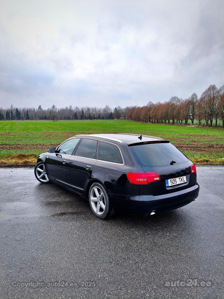 Black Audi A6 2009 in Tallinn, with an engine capacity of 3.00 L and mileage of 383 thousand km for 5499 €, photo 5 on AUTOMOTO.COM.LV