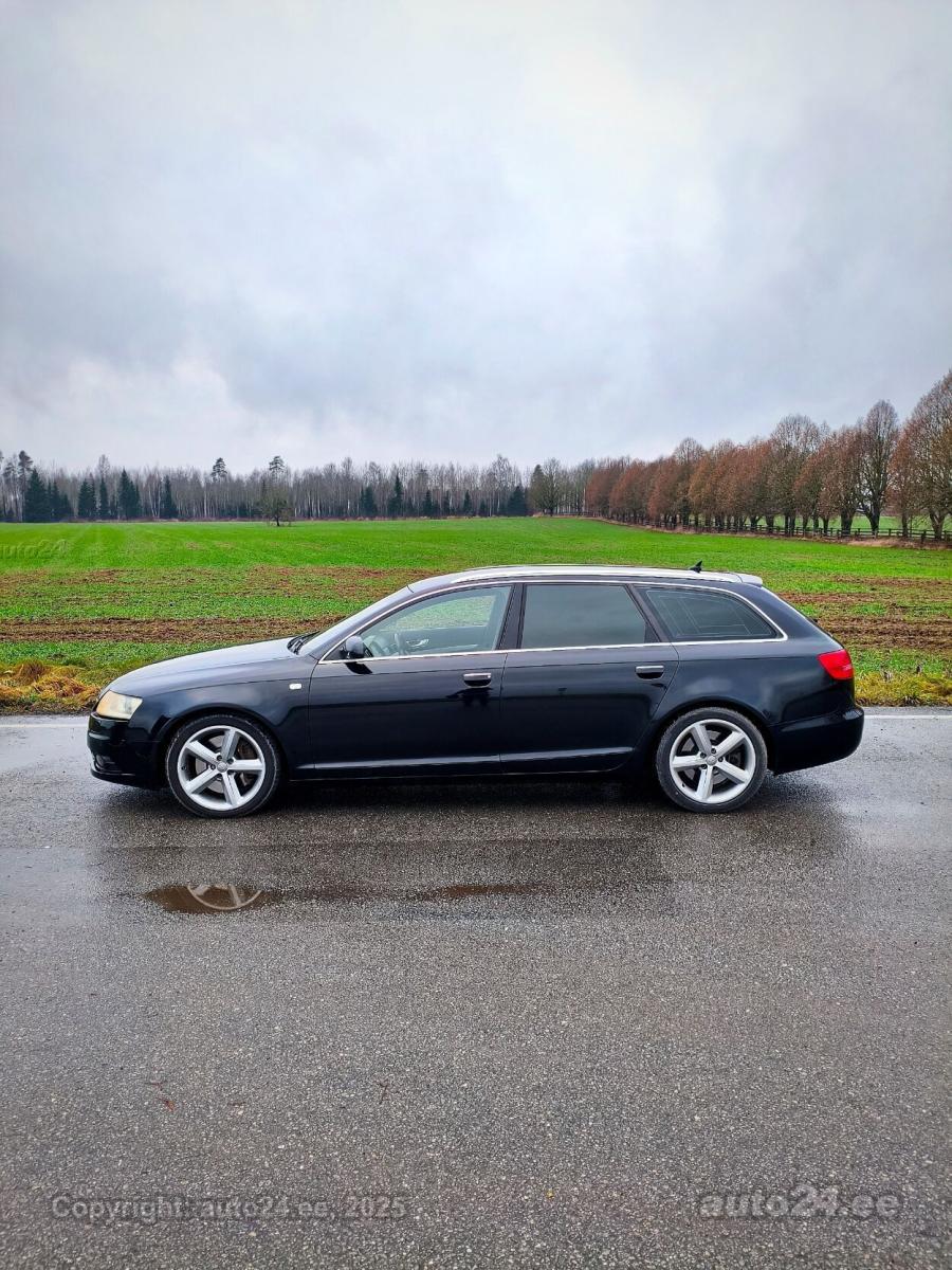 Black Audi A6 2009 in Tallinn, with an engine capacity of 3.00 L and mileage of 383 thousand km for 5499 €, photo 6 on AUTOMOTO.COM.LV