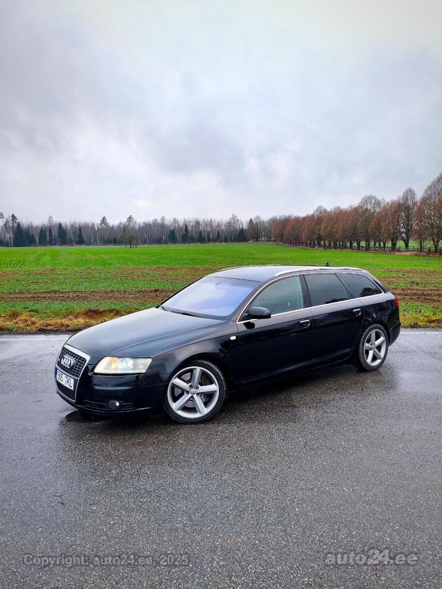 Black Audi A6 2009 in Tallinn, with an engine capacity of 3.00 L and mileage of 383 thousand km for 5499 €, photo 7 on AUTOMOTO.COM.LV