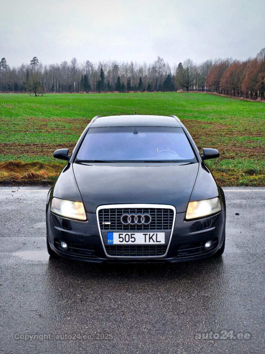 Black Audi A6 2009 in Tallinn, with an engine capacity of 3.00 L and mileage of 383 thousand km for 5499 €, photo 8 on AUTOMOTO.COM.LV