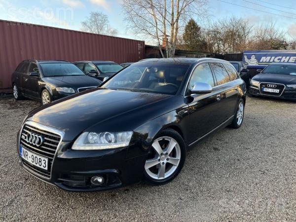 Black Audi A6 2009 in Riga, with an engine capacity of 2.00 L and mileage of 0 thousand km for 5990 €, photo 1 on AUTOMOTO.COM.LV