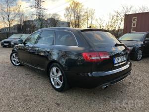 Black Audi A6 2009 in Riga, with an engine capacity of 2.00 L and mileage of 0 thousand km for 5990 €, photo 5 on AUTOMOTO.COM.LV