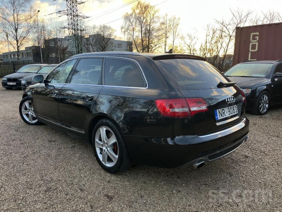Black Audi A6 2009 in Riga, with an engine capacity of 2.00 L and mileage of 0 thousand km for 5990 €, photo 5 on AUTOMOTO.COM.LV