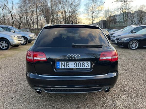 Black Audi A6 2009 in Riga, with an engine capacity of 2.00 L and mileage of 0 thousand km for 5990 €, photo 6 on AUTOMOTO.COM.LV