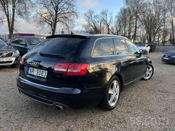 Black Audi A6 2009 in Riga, with an engine capacity of 2.00 L and mileage of 0 thousand km for 5990 €, photo 4 on AUTOMOTO.COM.LV