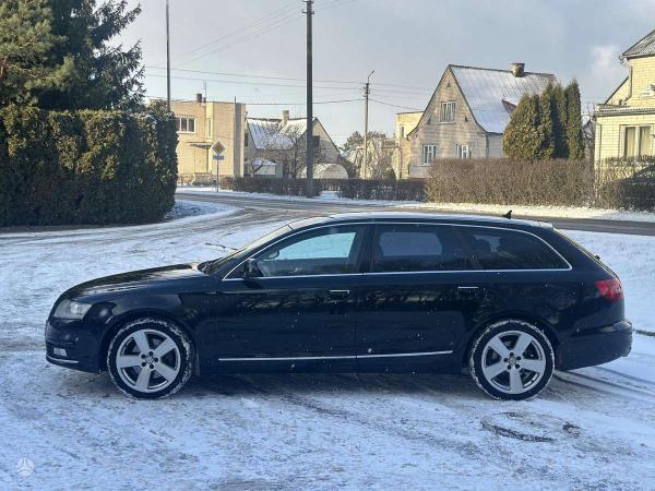 Black Audi A6 2009 in Raseiniai, with an engine capacity of 2.70 L and mileage of 331 thousand km for 4777 €, photo 5 on AUTOMOTO.COM.LV