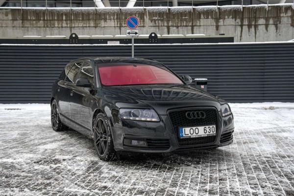 Black Audi A6 2009 in Vilnius, with an engine capacity of 2.97 L and mileage of 360 thousand km for 7200 €, photo 2 on AUTOMOTO.COM.LV
