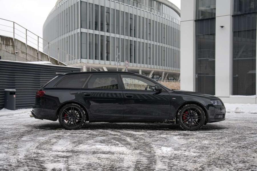 Black Audi A6 2009 in Vilnius, with an engine capacity of 2.97 L and mileage of 360 thousand km for 7200 €, photo 3 on AUTOMOTO.COM.LV
