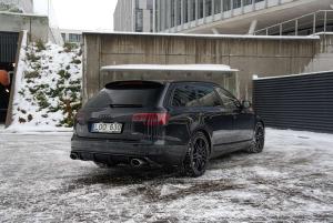 Black Audi A6 2009 in Vilnius, with an engine capacity of 2.97 L and mileage of 360 thousand km for 7200 €, photo 4 on AUTOMOTO.COM.LV