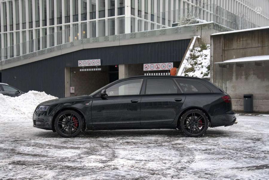 Black Audi A6 2009 in Vilnius, with an engine capacity of 2.97 L and mileage of 360 thousand km for 7200 €, photo 8 on AUTOMOTO.COM.LV