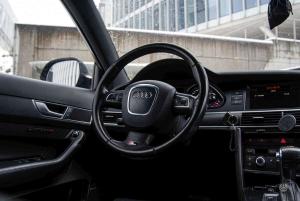 Black Audi A6 2009 in Vilnius, with an engine capacity of 2.97 L and mileage of 360 thousand km for 7200 €, photo 27 on AUTOMOTO.COM.LV