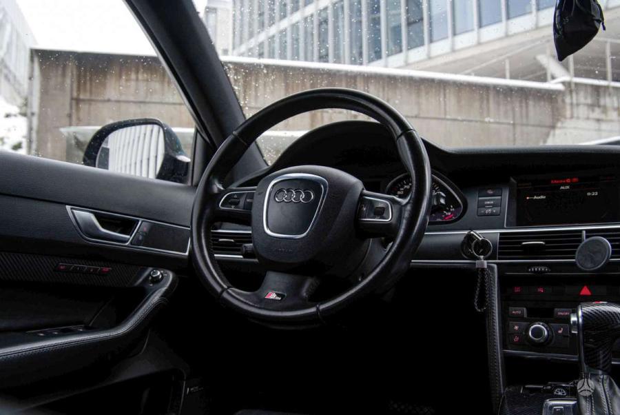 Black Audi A6 2009 in Vilnius, with an engine capacity of 2.97 L and mileage of 360 thousand km for 7200 €, photo 27 on AUTOMOTO.COM.LV