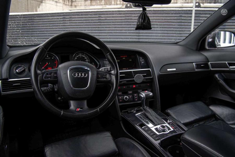 Black Audi A6 2009 in Vilnius, with an engine capacity of 2.97 L and mileage of 360 thousand km for 7200 €, photo 33 on AUTOMOTO.COM.LV