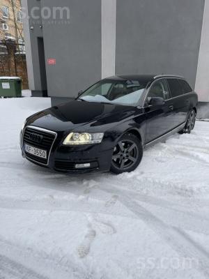 Black Audi A6 2009 in Riga, with an engine capacity of 2.70 L and mileage of 460 thousand km for 2800 €, photo  on AUTOMOTO.COM.LV