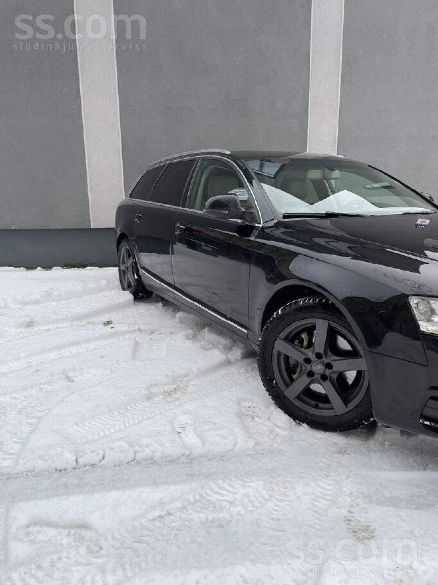 Black Audi A6 2009 in Riga, with an engine capacity of 2.70 L and mileage of 460 thousand km for 2800 €, photo 3 on AUTOMOTO.COM.LV