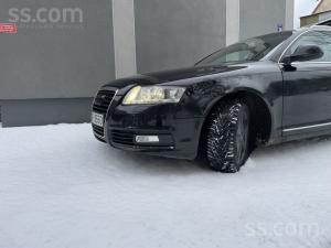 Black Audi A6 2009 in Riga, with an engine capacity of 2.70 L and mileage of 460 thousand km for 2800 €, photo 18 on AUTOMOTO.COM.LV