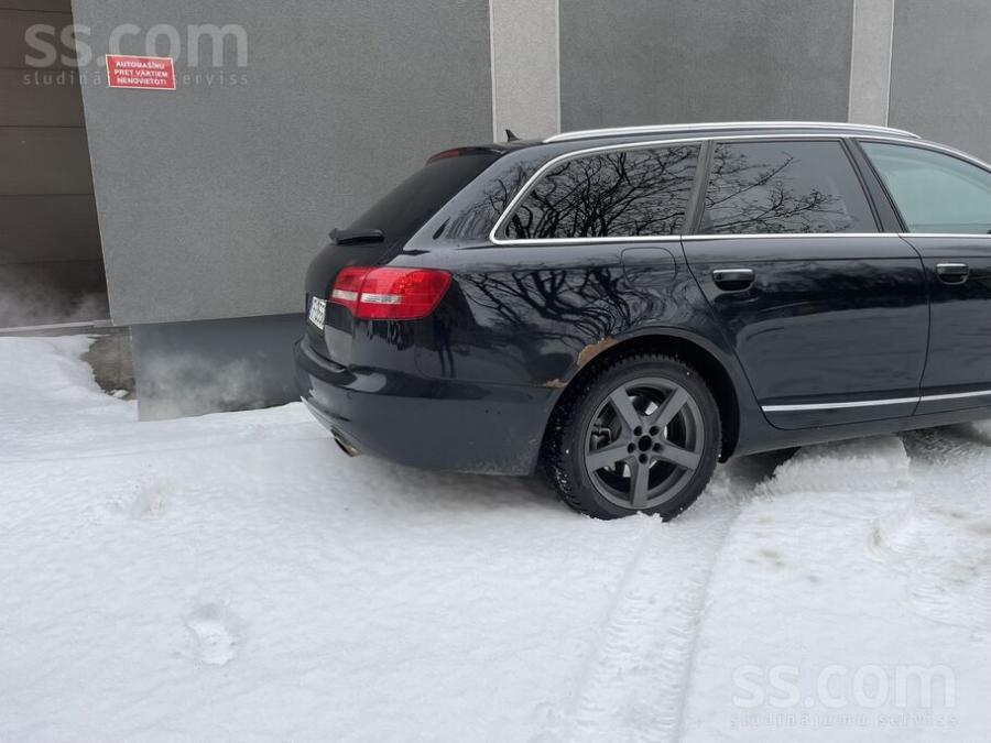 Black Audi A6 2009 in Riga, with an engine capacity of 2.70 L and mileage of 460 thousand km for 2800 €, photo 20 on AUTOMOTO.COM.LV