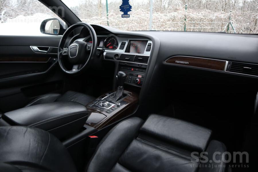 Melns Audi A6 2009 Rīga, ar dzinēja tilpumu 3.00 L un nobraukumu 333 tūkst. km par 6690 €, foto 16 vietnē AUTOMOTO.COM.LV